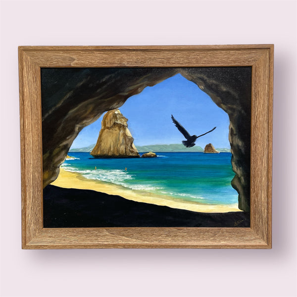 Cathedral Cove - Sue Harris – Percy's Place